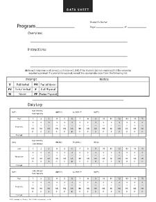 Free ABA Data Keeping Sheets